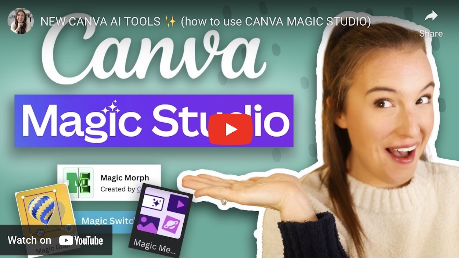 Canva AI Magic Studio Tools