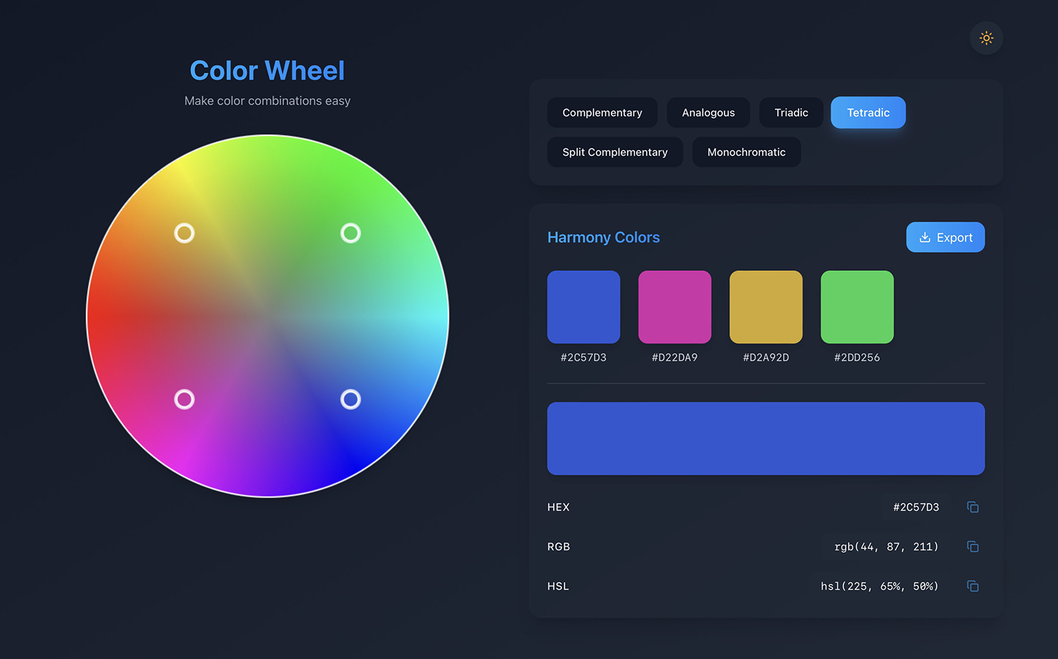 Color Wheel - DESSIGN