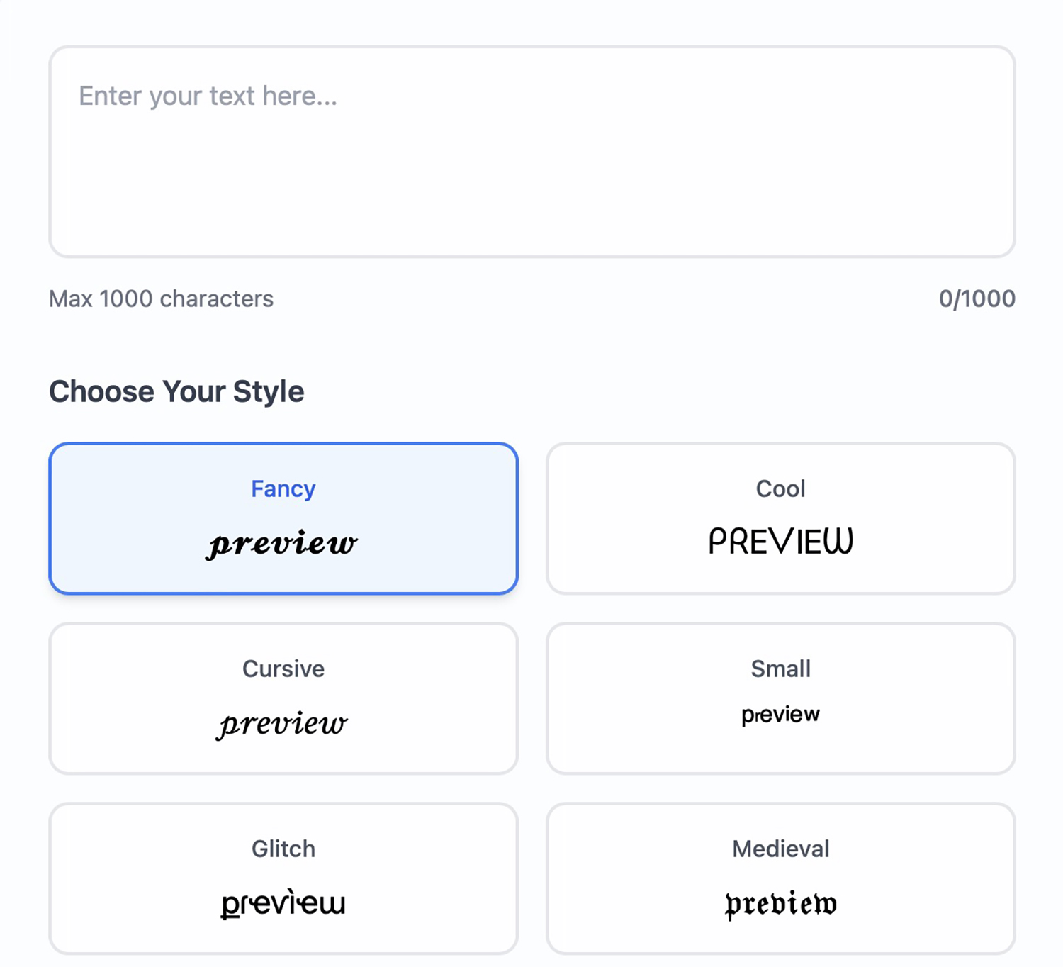 Free Font Generator